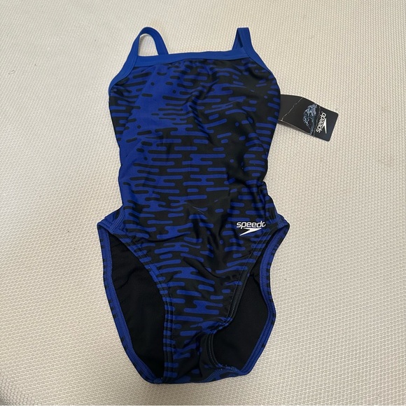 Speedo | Swim | Nwt Speedo Girls Competition Modern Matrix Flyback In ...